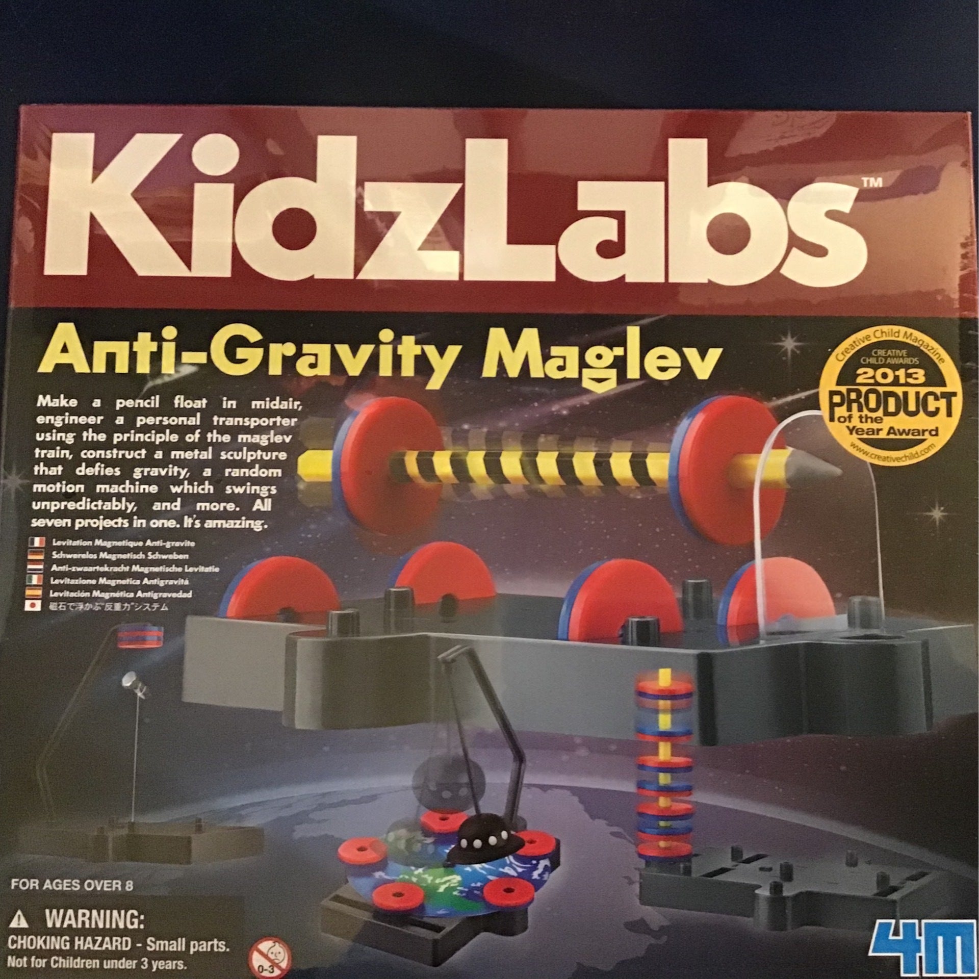 Anti Gravity Magnetic Levitation Science Kit Stem 4M | Armstrong Air ...